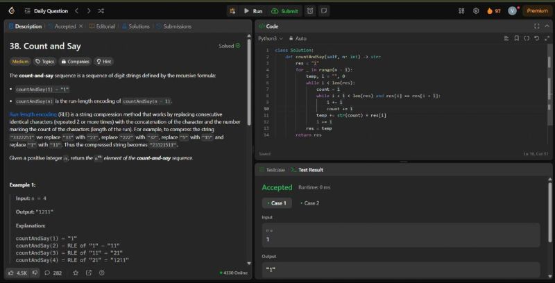 #100daysofcode #100daysofcode #python #leetcode #codingchallenge ... #100daysofcode #100daysofcode #python #leetcode #codingchallenge ...