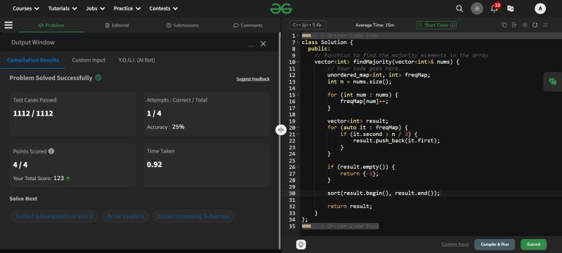 Ashirwad Chaurasia on LinkedIn: #100daysofcode #gfg #dsa #codingjourney Ashirwad Chaurasia on LinkedIn: #100daysofcode #gfg #dsa #codingjourney
