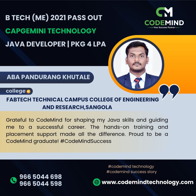 #javadeveloper #codemind #softwaredeveloper | Codemind Technology Pvt Ltd #javadeveloper #codemind #softwaredeveloper | Codemind Technology Pvt Ltd