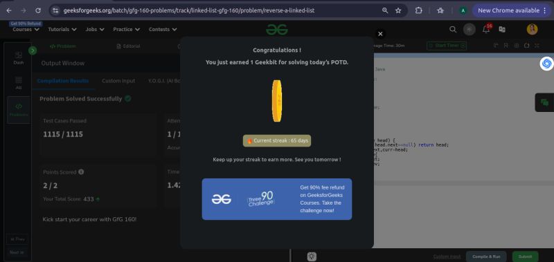 Achyutha Vikaram on LinkedIn: #gfg160 #gfg160 #geekstreak2024 #java # ... Achyutha Vikaram on LinkedIn: #gfg160 #gfg160 #geekstreak2024 #java # ...