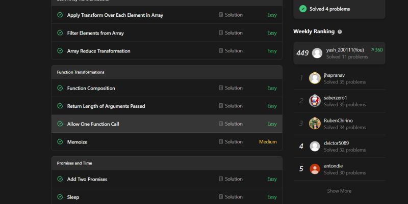 Yash Poniya on LinkedIn: #javascript #sql #leetcode #codingchallenge # ... Yash Poniya on LinkedIn: #javascript #sql #leetcode #codingchallenge # ...