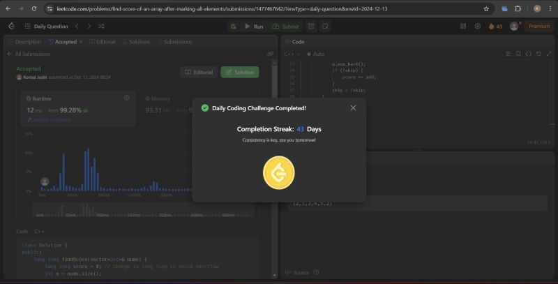 Komal Joshi on LinkedIn: #leetcodestreakchallenge #leetcode # ... Komal Joshi on LinkedIn: #leetcodestreakchallenge #leetcode # ...