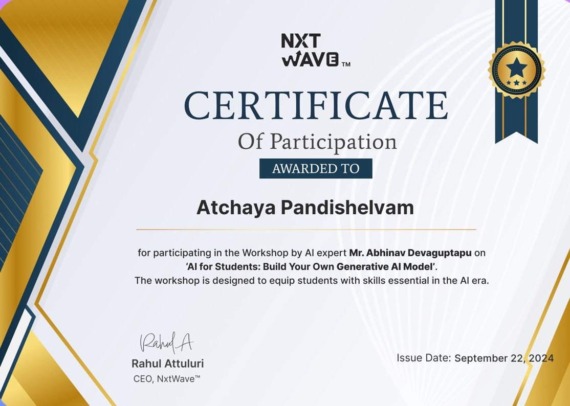 Atchaya Pandishelvam on LinkedIn: #ai #artificialintelligence # ... Atchaya Pandishelvam on LinkedIn: #ai #artificialintelligence # ...