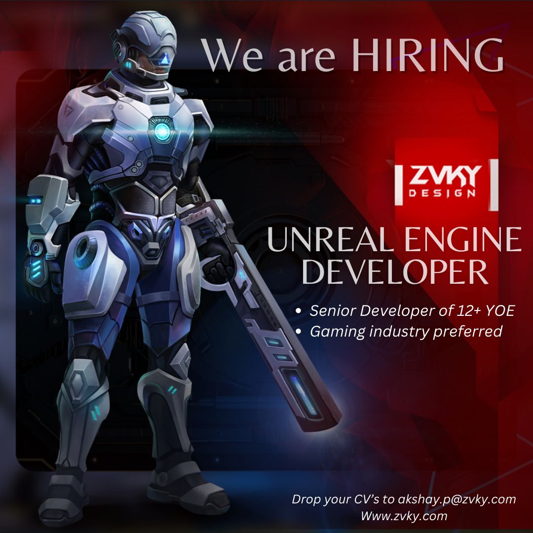 #gamedev #unrealengine #developeropportunity #joinourteam | Akshay Prasad #gamedev #unrealengine #developeropportunity #joinourteam | Akshay Prasad