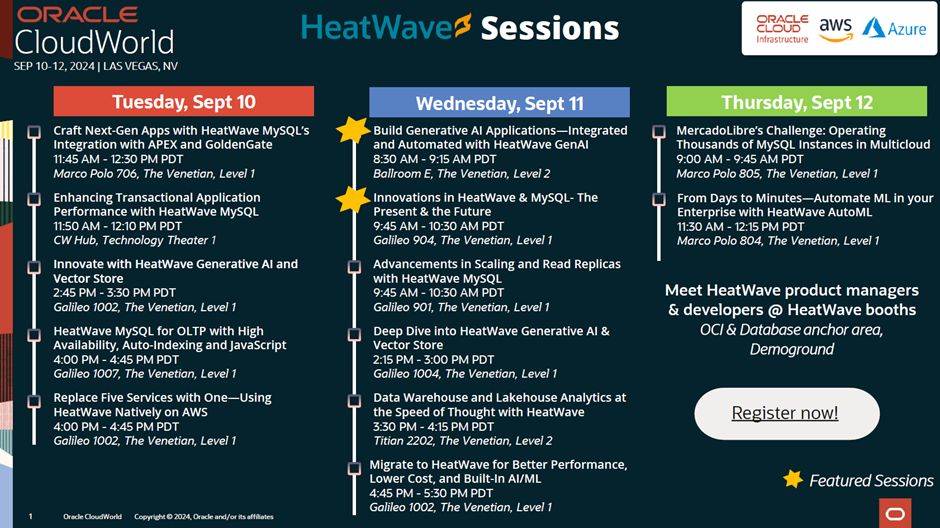 Abhinav Agarwal on LinkedIn: #oraclecloudworld #heatwave #mysql # ... Abhinav Agarwal on LinkedIn: #oraclecloudworld #heatwave #mysql # ...