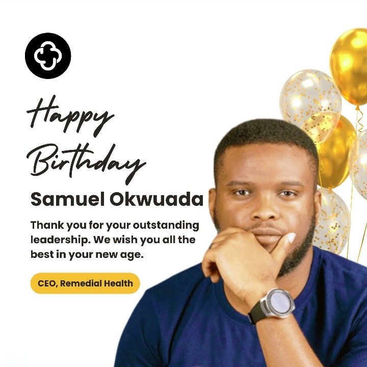 Remedial Health (YC W22) on LinkedIn: #remedialhealth #birthday #wishes ... Remedial Health (YC W22) on LinkedIn: #remedialhealth #birthday #wishes ...