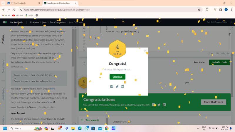Raj Kumar Raj on LinkedIn: #codingjourney #achievementunlocked # ... Raj Kumar Raj on LinkedIn: #codingjourney #achievementunlocked # ...
