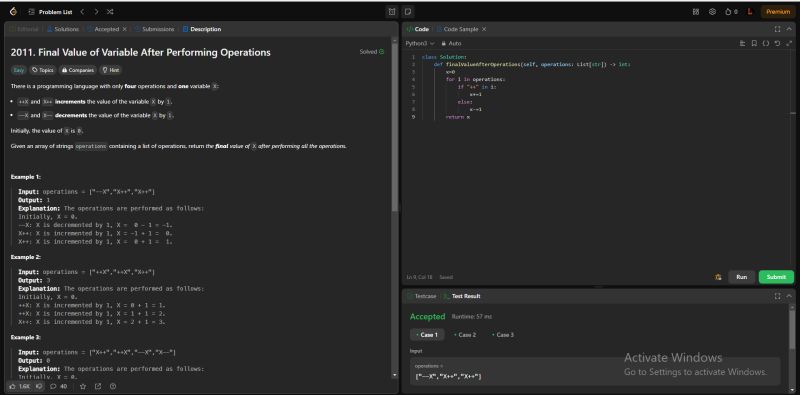 LINGESS RATHINAVEL on LinkedIn: #leetcode #codingchallenge # ... LINGESS RATHINAVEL on LinkedIn: #leetcode #codingchallenge # ...