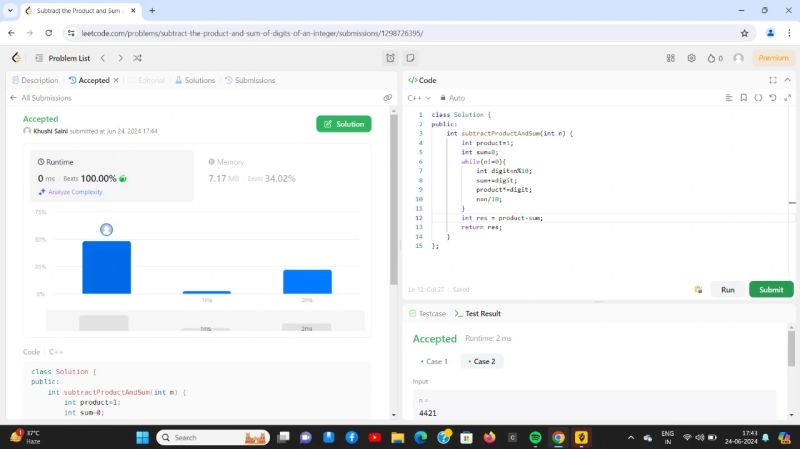 Khushi Saini on LinkedIn: #100daysofcodingchallenge #leetcode # ... Khushi Saini on LinkedIn: #100daysofcodingchallenge #leetcode # ...