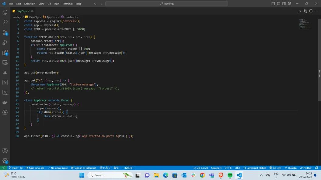 Vinay Rajput on LinkedIn: #30daysofnodejs #30daysofnodejs # ... Vinay Rajput on LinkedIn: #30daysofnodejs #30daysofnodejs # ...