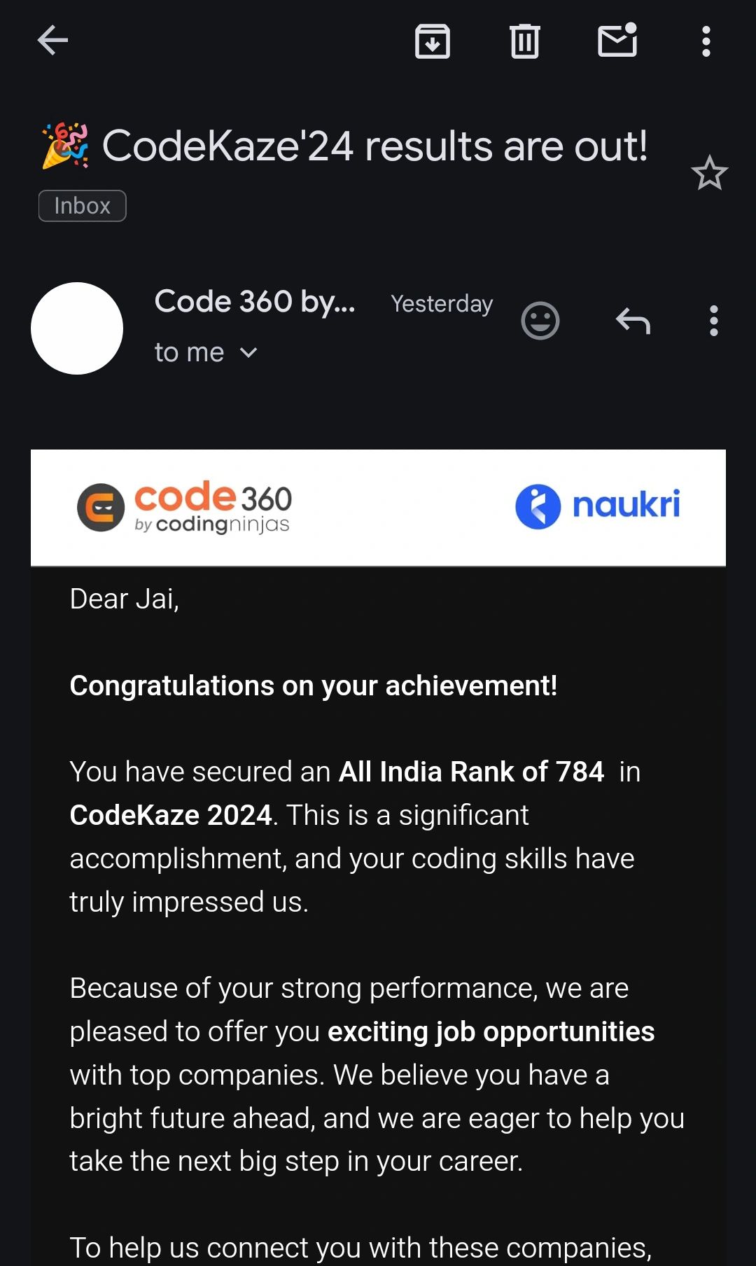 Jai Mishra on LinkedIn: #codekaze #coding_skills #codekaze2024 # ... Jai Mishra on LinkedIn: #codekaze #coding_skills #codekaze2024 # ...