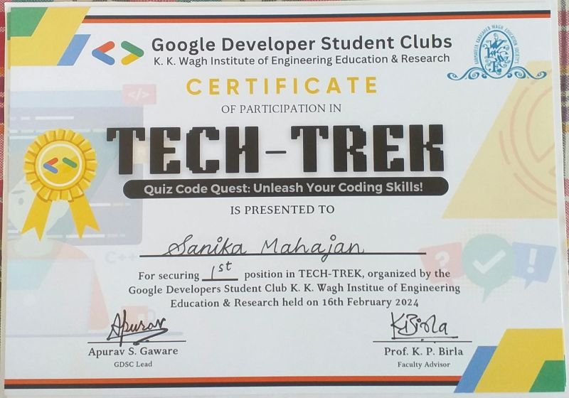 Sanika Mahajan on LinkedIn: Hello Connections, I am excited to share ... Sanika Mahajan on LinkedIn: Hello Connections, I am excited to share ...