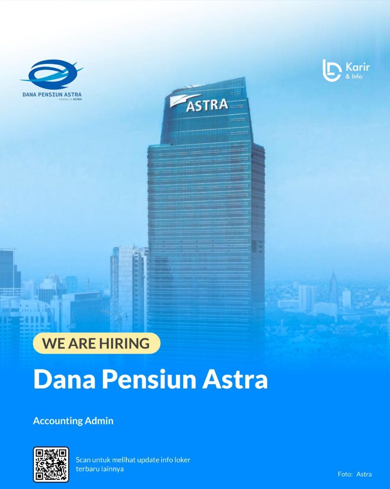 Karir dan Info on LinkedIn: Lowongan Kerja Dana Pensiun Astra ... Karir dan Info on LinkedIn: Lowongan Kerja Dana Pensiun Astra ...