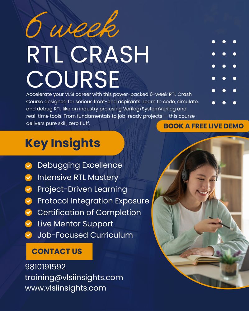 #vlsi #rtldesign #verilog #systemverilog #vlsicareer #engineeringjobs ... #vlsi #rtldesign #verilog #systemverilog #vlsicareer #engineeringjobs ...