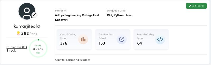 Jitendra Kumar on LinkedIn: #codechef #codechef #leetcode # ... Jitendra Kumar on LinkedIn: #codechef #codechef #leetcode # ...