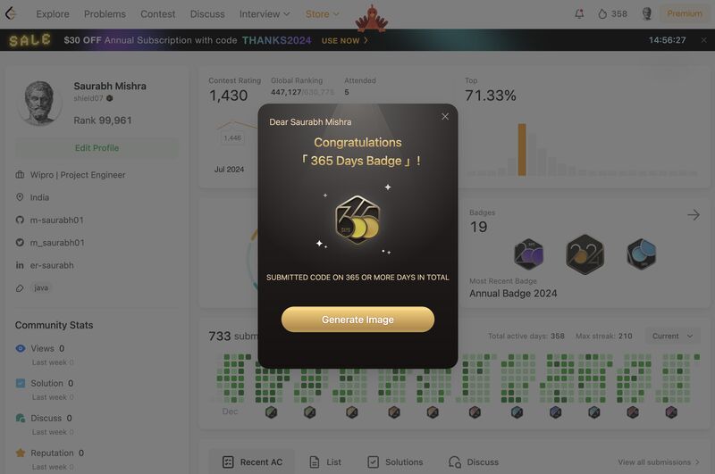Saurabh Mishra on LinkedIn: #leetcode #365daysofcode #codingjourney # ... Saurabh Mishra on LinkedIn: #leetcode #365daysofcode #codingjourney # ...