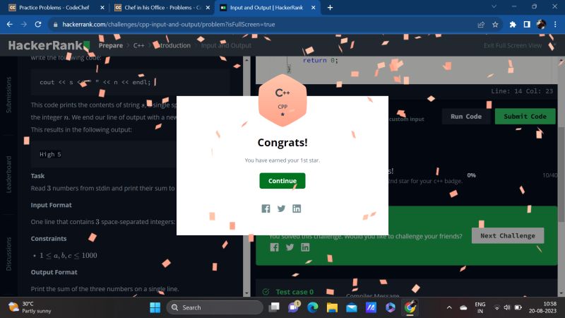 Sarvesh giri on LinkedIn: #hackerrank #hackerrank #coding #c Sarvesh giri on LinkedIn: #hackerrank #hackerrank #coding #c