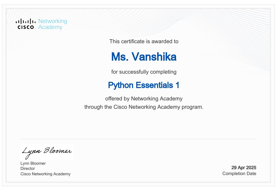 #python #cisconetworkingacademy #pythonessentials #learningjourney ... #python #cisconetworkingacademy #pythonessentials #learningjourney ...