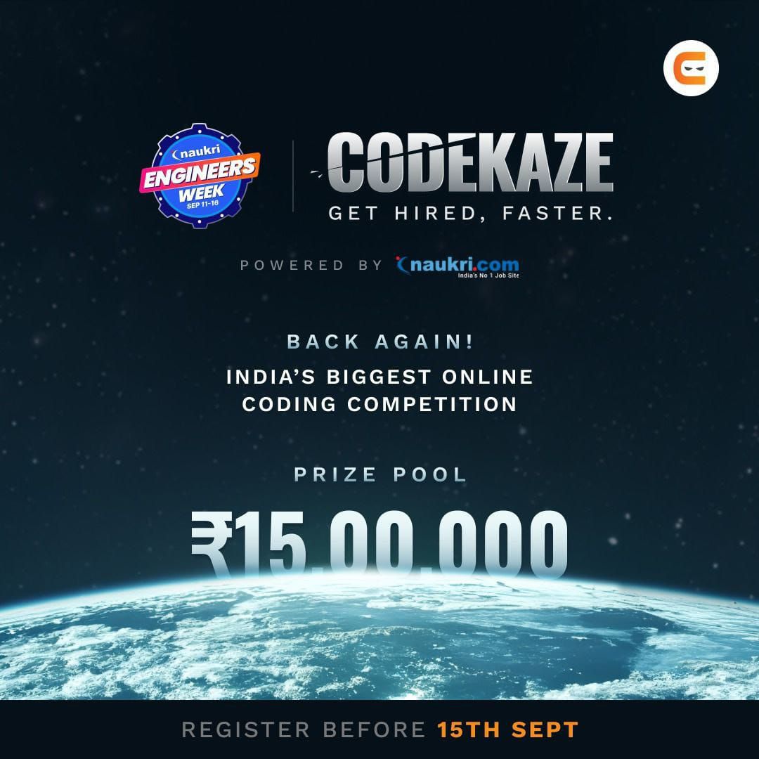 Kunal Dhruw on LinkedIn: #codingninjas #codekaze #cnambassadors Kunal Dhruw on LinkedIn: #codingninjas #codekaze #cnambassadors