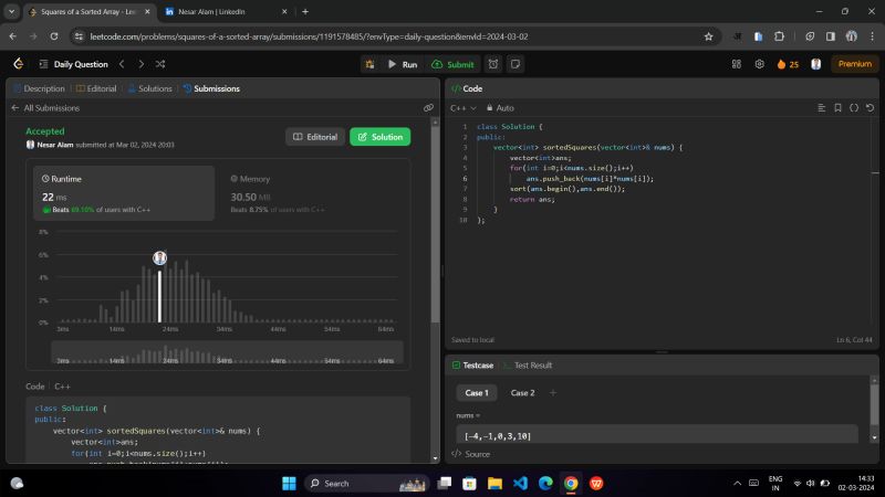 LeetCode problem of the day: sorting integers | Nesar Alam posted on ... LeetCode problem of the day: sorting integers | Nesar Alam posted on ...