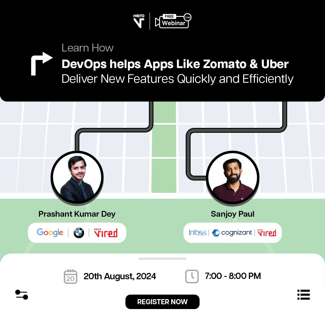 Hero Vired on LinkedIn: #devops #webinar #zomato #uber #careergrowth # ... Hero Vired on LinkedIn: #devops #webinar #zomato #uber #careergrowth # ...