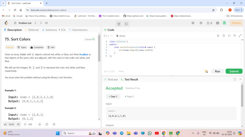 Rucha Mene on LinkedIn: #100daysofcode #leetcode #problemsolving # ... Rucha Mene on LinkedIn: #100daysofcode #leetcode #problemsolving # ...