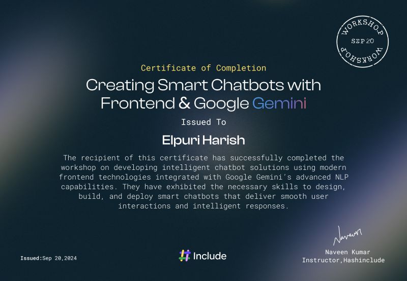 Harish Elpuri on LinkedIn: #ai #chatbots #frontenddevelopment # ... Harish Elpuri on LinkedIn: #ai #chatbots #frontenddevelopment # ...