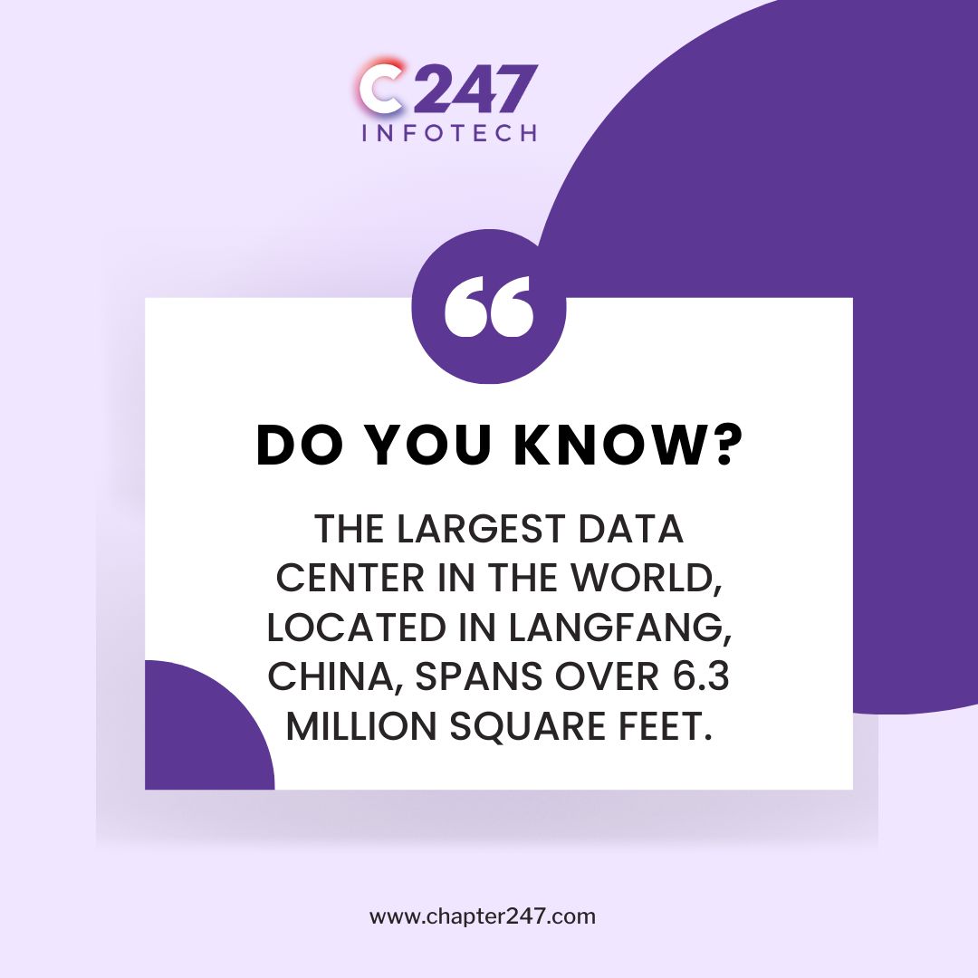 Chapter247 Infotech on LinkedIn: #techfact #datacenter #innovation # ... Chapter247 Infotech on LinkedIn: #techfact #datacenter #innovation # ...