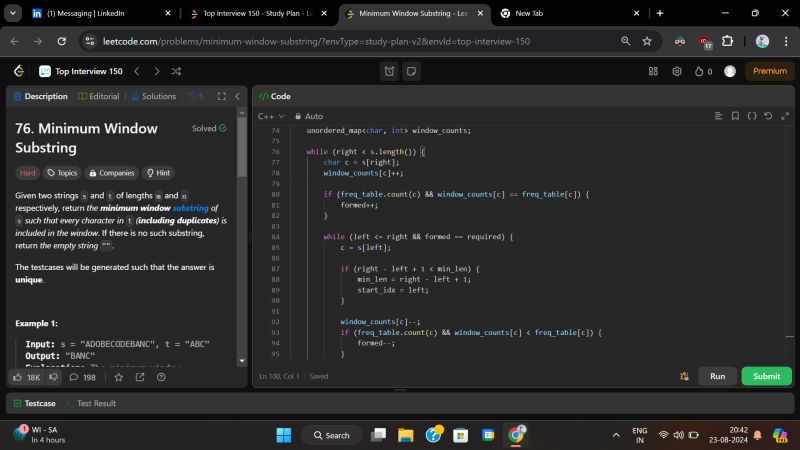 Manav Saini on LinkedIn: #leetcode #codingchallenge #c #programming # ... Manav Saini on LinkedIn: #leetcode #codingchallenge #c #programming # ...