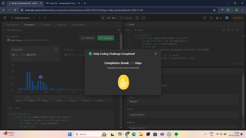 KOTHA SATYA PRANAY on LinkedIn: #leetcode #codingchallenge #algorithm # ... KOTHA SATYA PRANAY on LinkedIn: #leetcode #codingchallenge #algorithm # ...