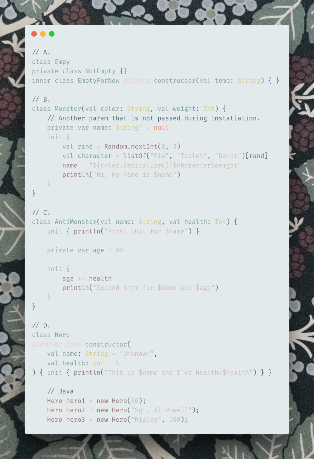 Beka Modebadze on LinkedIn: #kotlin #oop Beka Modebadze on LinkedIn: #kotlin #oop