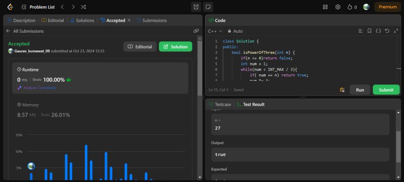 Gaurav Kumawat on LinkedIn: #leetcode #codingjourney #powerofthree # ... Gaurav Kumawat on LinkedIn: #leetcode #codingjourney #powerofthree # ...