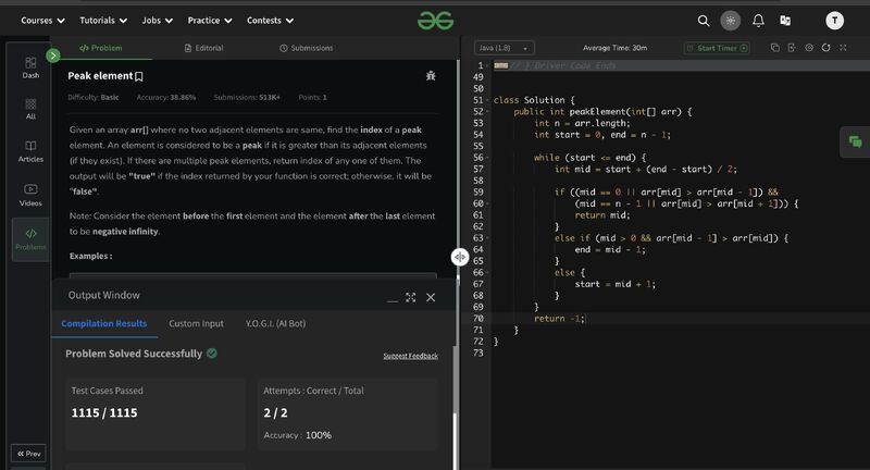 Tanvi agarwal on LinkedIn: #gfg160 #gfg160 #dsa #codewithjava # ... Tanvi agarwal on LinkedIn: #gfg160 #gfg160 #dsa #codewithjava # ...