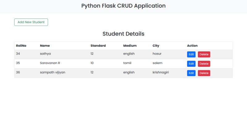 Saravanan Ravi on LinkedIn: #python #flask #sqlalchemy #crud # ... Saravanan Ravi on LinkedIn: #python #flask #sqlalchemy #crud # ...