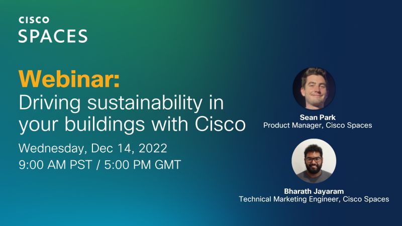 Cisco Spaces on LinkedIn: #ciscospaces #sustainable Cisco Spaces on LinkedIn: #ciscospaces #sustainable