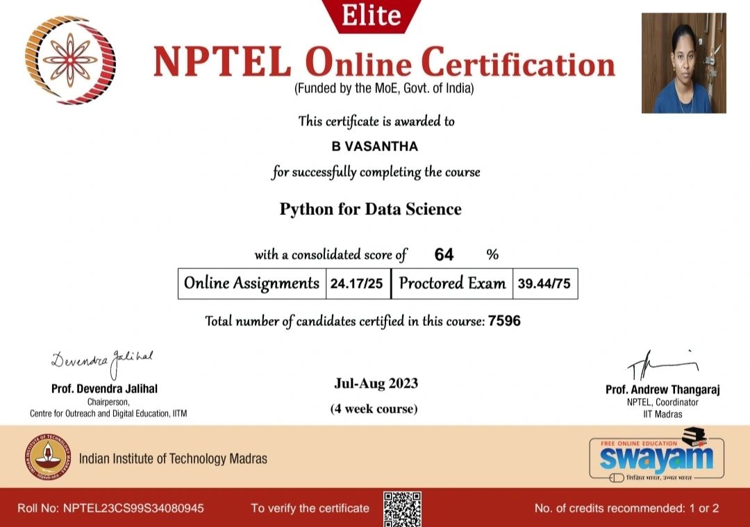 Vasantha Badugu on LinkedIn: #python Vasantha Badugu on LinkedIn: #python