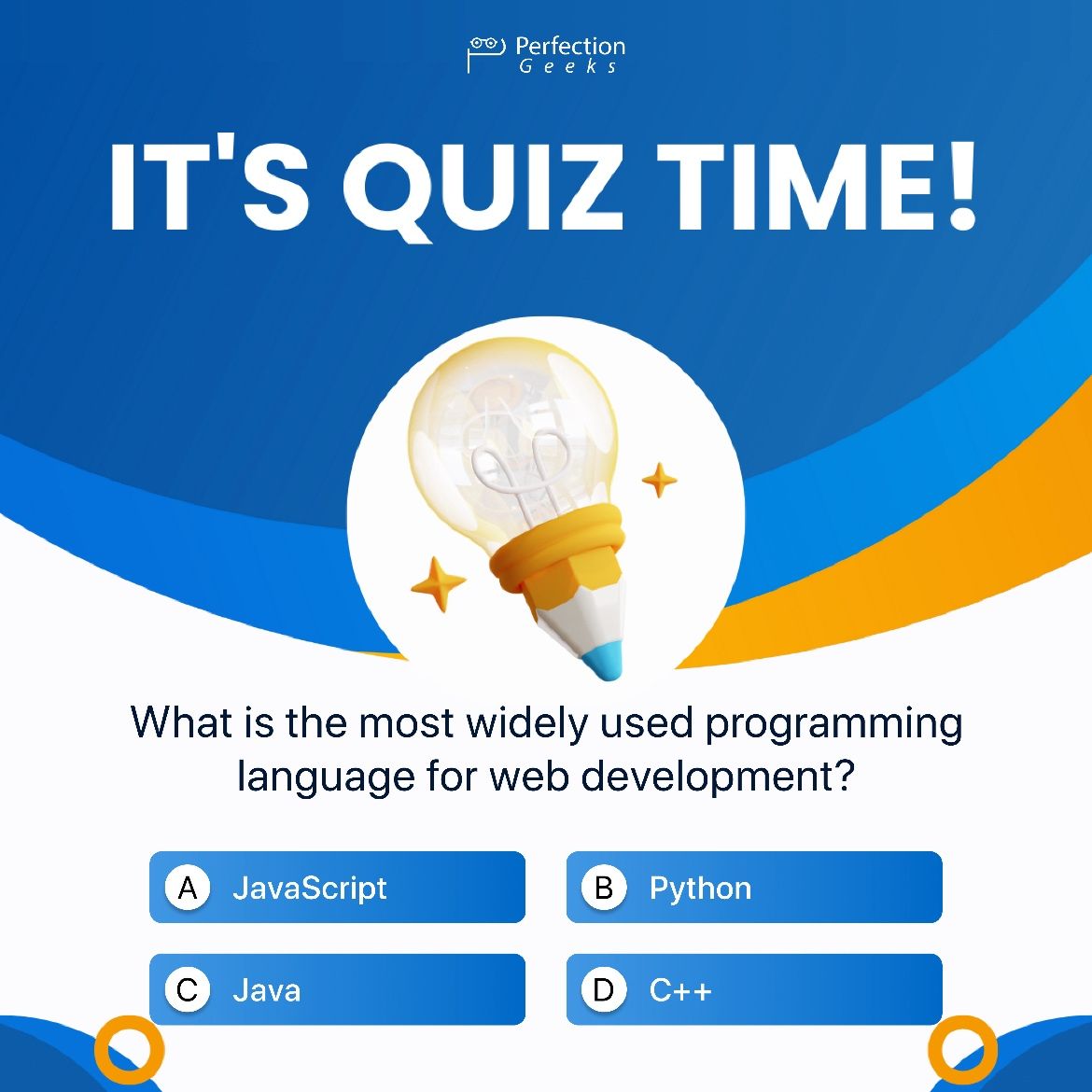 PerfectionGeeks Technologies on LinkedIn: #quiztime #quiz #quiztime # ... PerfectionGeeks Technologies on LinkedIn: #quiztime #quiz #quiztime # ...
