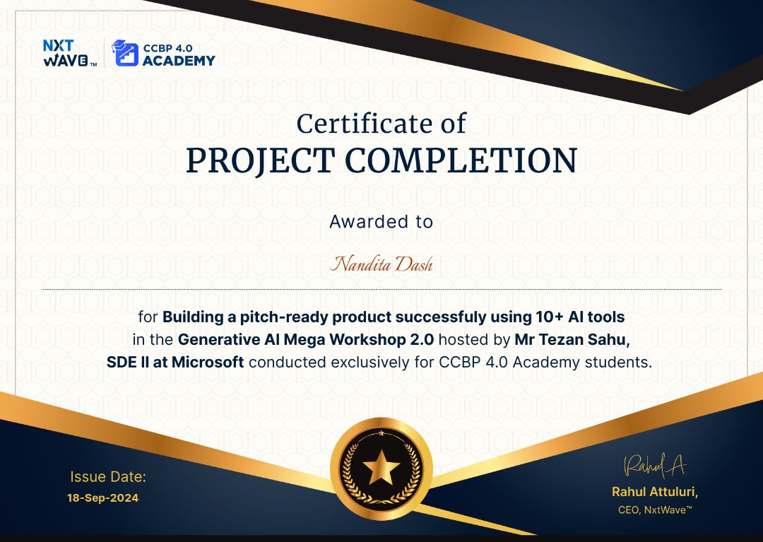 Nandita Dash on LinkedIn: #generativeai #worshop #ai #coding #skills # ... Nandita Dash on LinkedIn: #generativeai #worshop #ai #coding #skills # ...