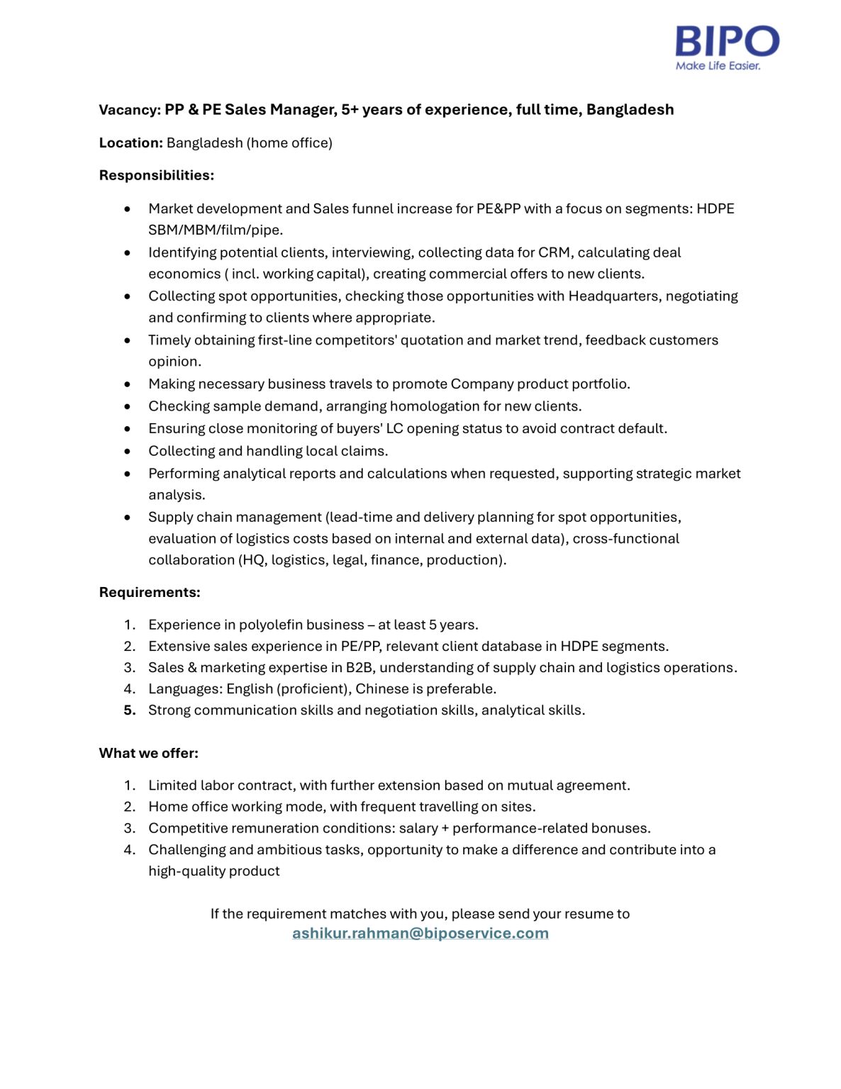 #hiring_alert | Iffat Ara Zahin #hiring_alert | Iffat Ara Zahin