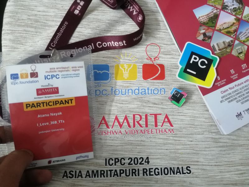 Atanu Nayak on LinkedIn: #icpc #icpcregionals #competitiveprogramming # ... Atanu Nayak on LinkedIn: #icpc #icpcregionals #competitiveprogramming # ...