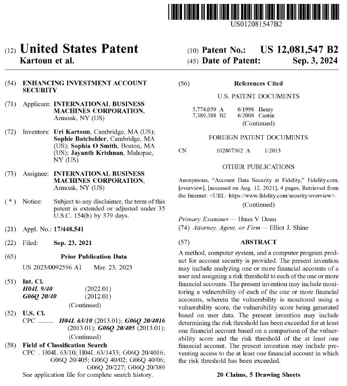 Uri Kartoun on LinkedIn: Our new IBM-granted patent will make it much ... Uri Kartoun on LinkedIn: Our new IBM-granted patent will make it much ...