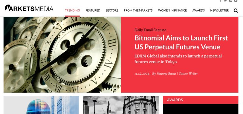 Bitnomial Exchange President Michael Dunn shared how Bitnomial is going ... Bitnomial Exchange President Michael Dunn shared how Bitnomial is going ...