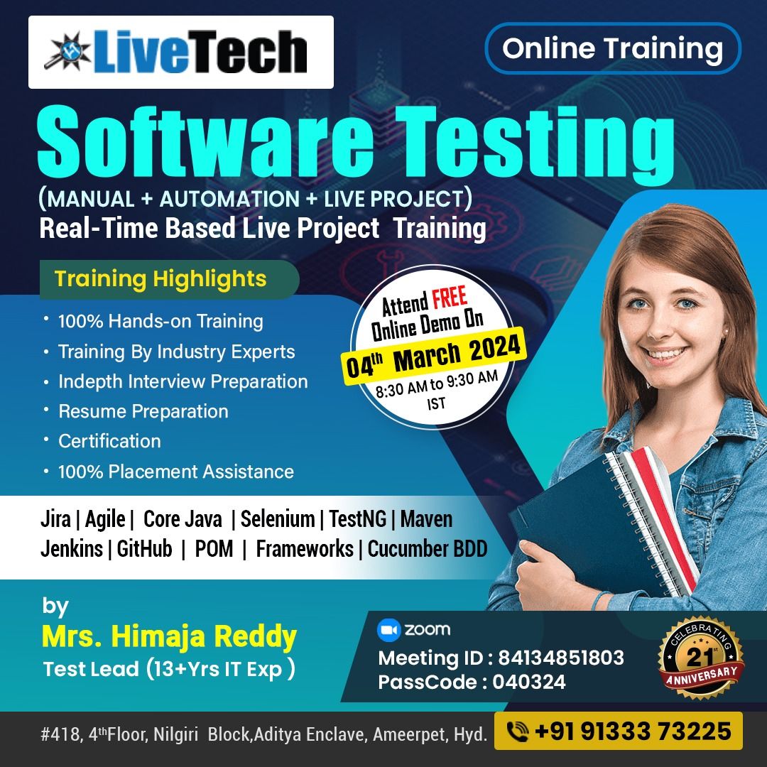 Dear Student, | LiveTech QA Dear Student, | LiveTech QA