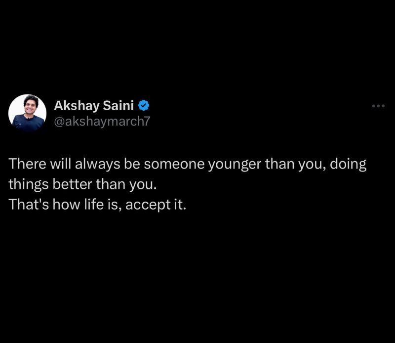 Akshay Saini on learning from seniors | Muhammad Jawad Mansoor 🇵🇸 ... Akshay Saini on learning from seniors | Muhammad Jawad Mansoor 🇵🇸 ...