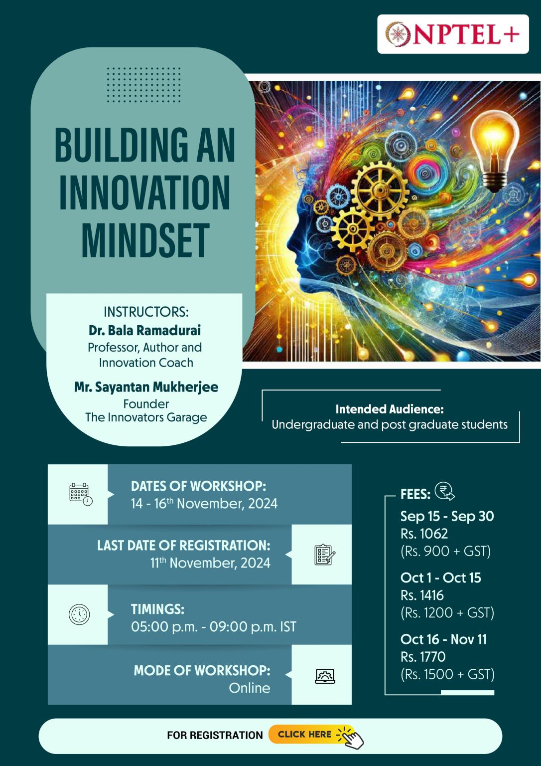 NPTEL on LinkedIn: #nptel #nptelindia #innovationworkshop # ... NPTEL on LinkedIn: #nptel #nptelindia #innovationworkshop # ...
