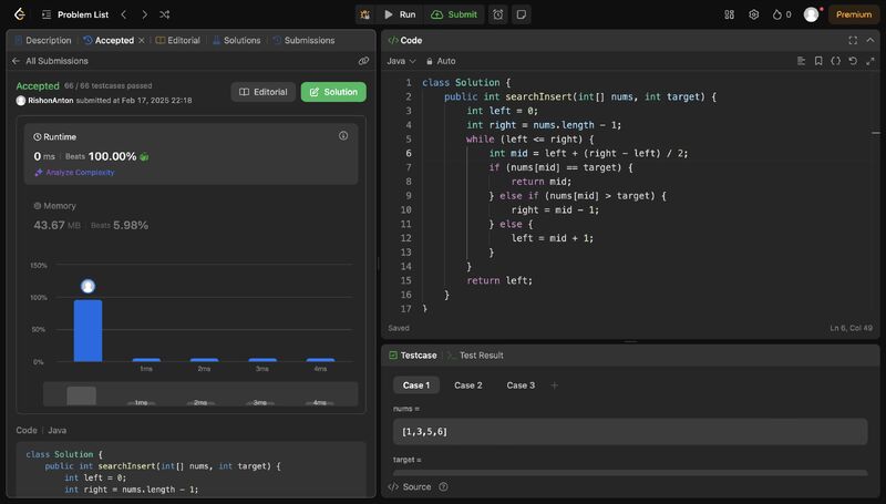 Rishon Jos Anton on LinkedIn: #100daysofleetcode #codingchallenge # ... Rishon Jos Anton on LinkedIn: #100daysofleetcode #codingchallenge # ...