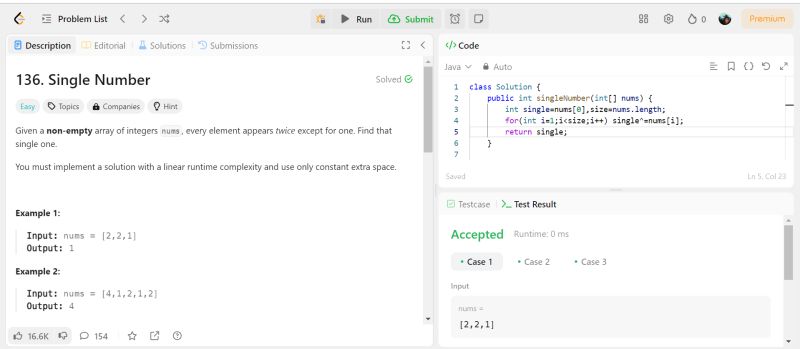 Bala Kumar P on LinkedIn: #problemsolving #leetcode #dsajava # ... Bala Kumar P on LinkedIn: #problemsolving #leetcode #dsajava # ...