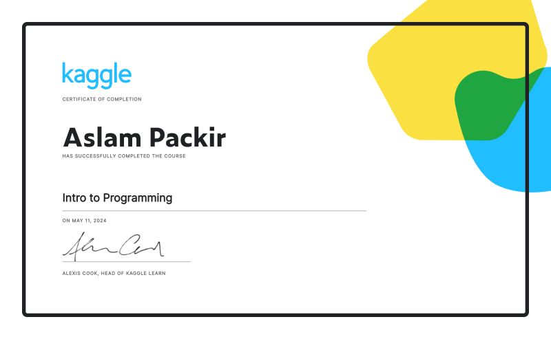 Aslam Packir on LinkedIn: #programming #python #kaggle Aslam Packir on LinkedIn: #programming #python #kaggle