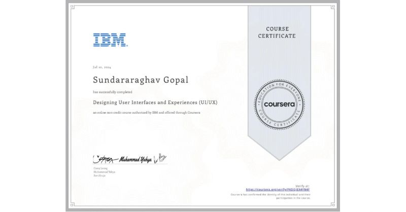 Sundara Raghav G on LinkedIn: #coursera #ksrct #csbs #uiux Sundara Raghav G on LinkedIn: #coursera #ksrct #csbs #uiux