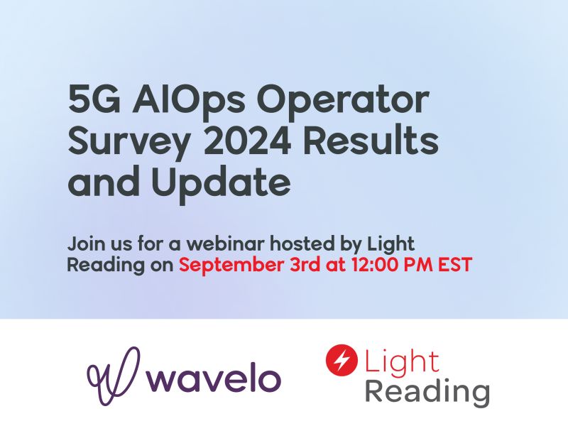 Wavelo on LinkedIn: #5g #ai #automation #telecominnovation #webinar Wavelo on LinkedIn: #5g #ai #automation #telecominnovation #webinar